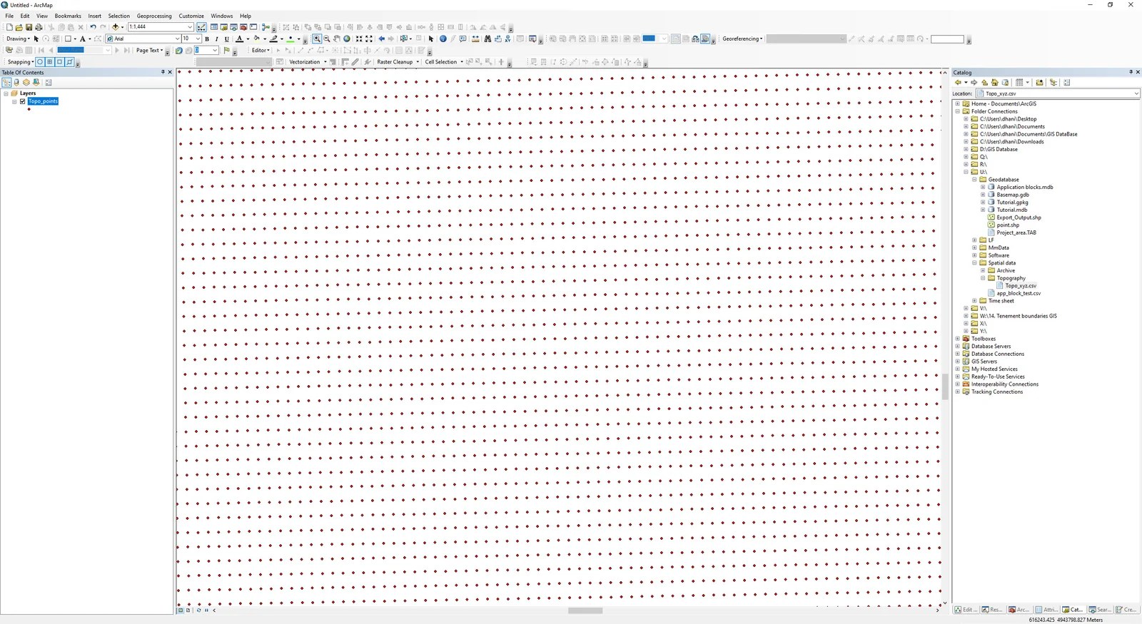 create-points-from-xy-data - GIS Tutorial