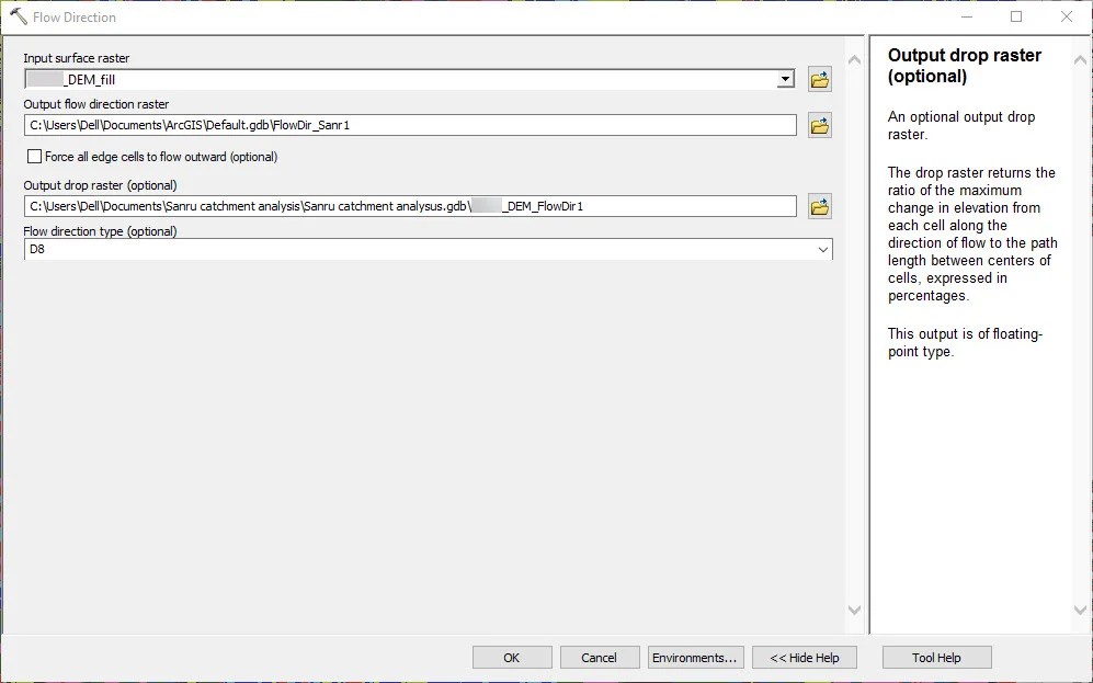 flow-direction - GIS Tutorial