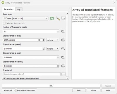 How to Create Array of Lines Horizontally and Vertically in QGIS - Free GIS Tutorial