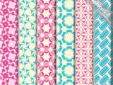 6 Tileable Vector Patterns Freevectors