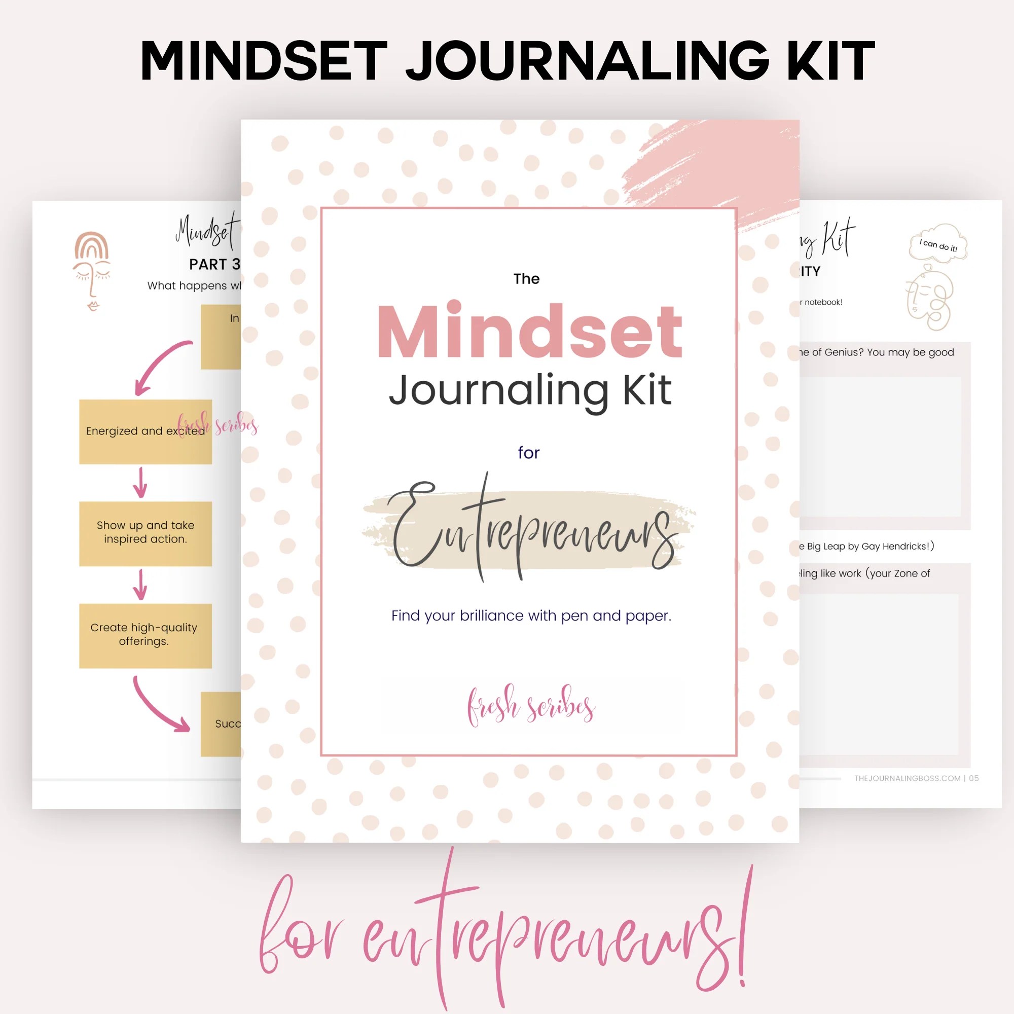 Mindset Journaling Kit Fresh Scribes