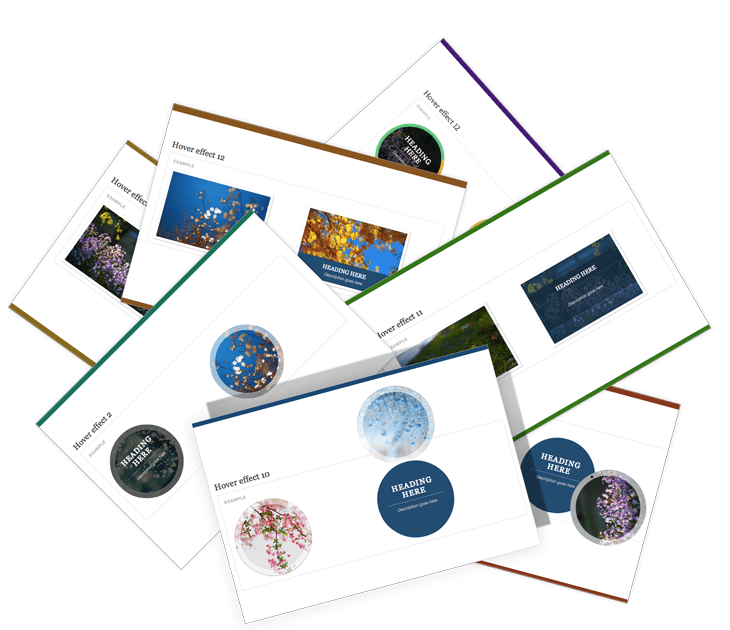 iHover CSS3 Hover Effects - - Fribly