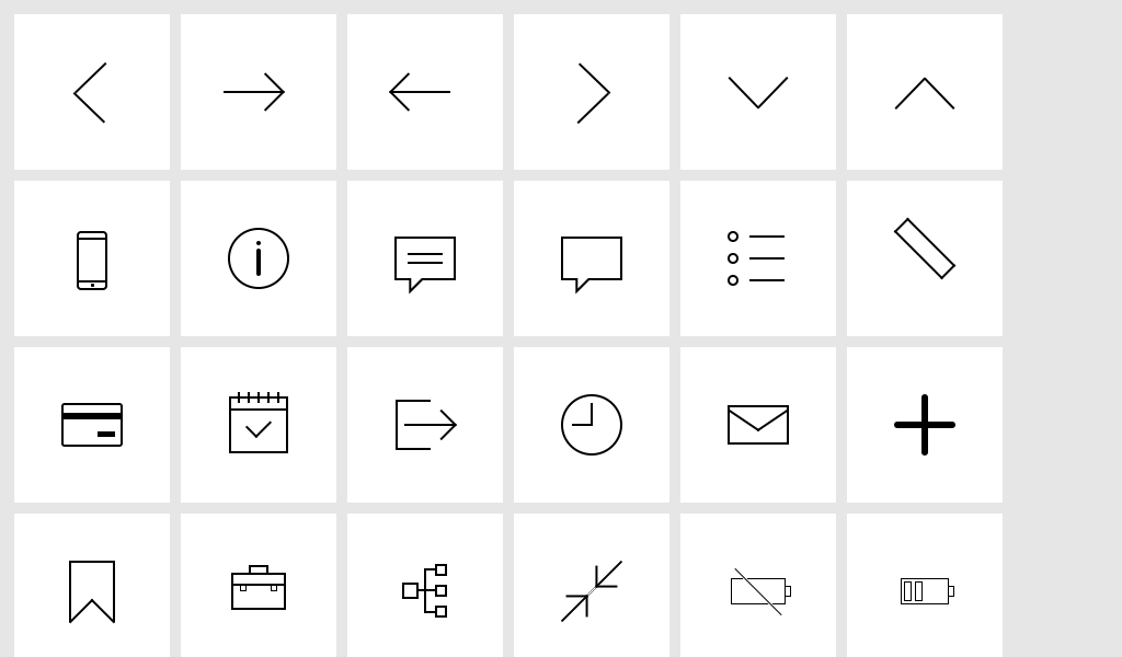 Single Element CSS3 Icons - - Fribly