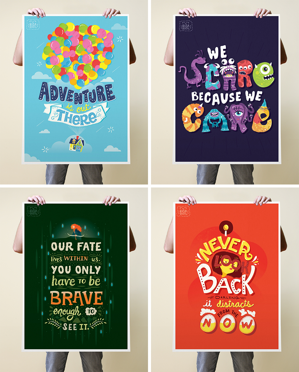 Pixar Lettering Series - - Fribly