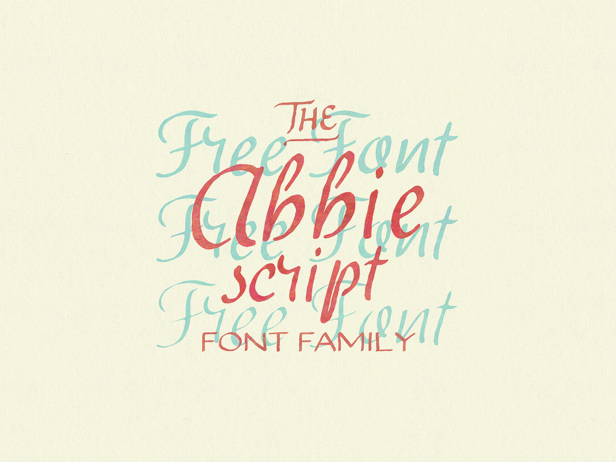 Abbie Script - Free Font - - Fribly