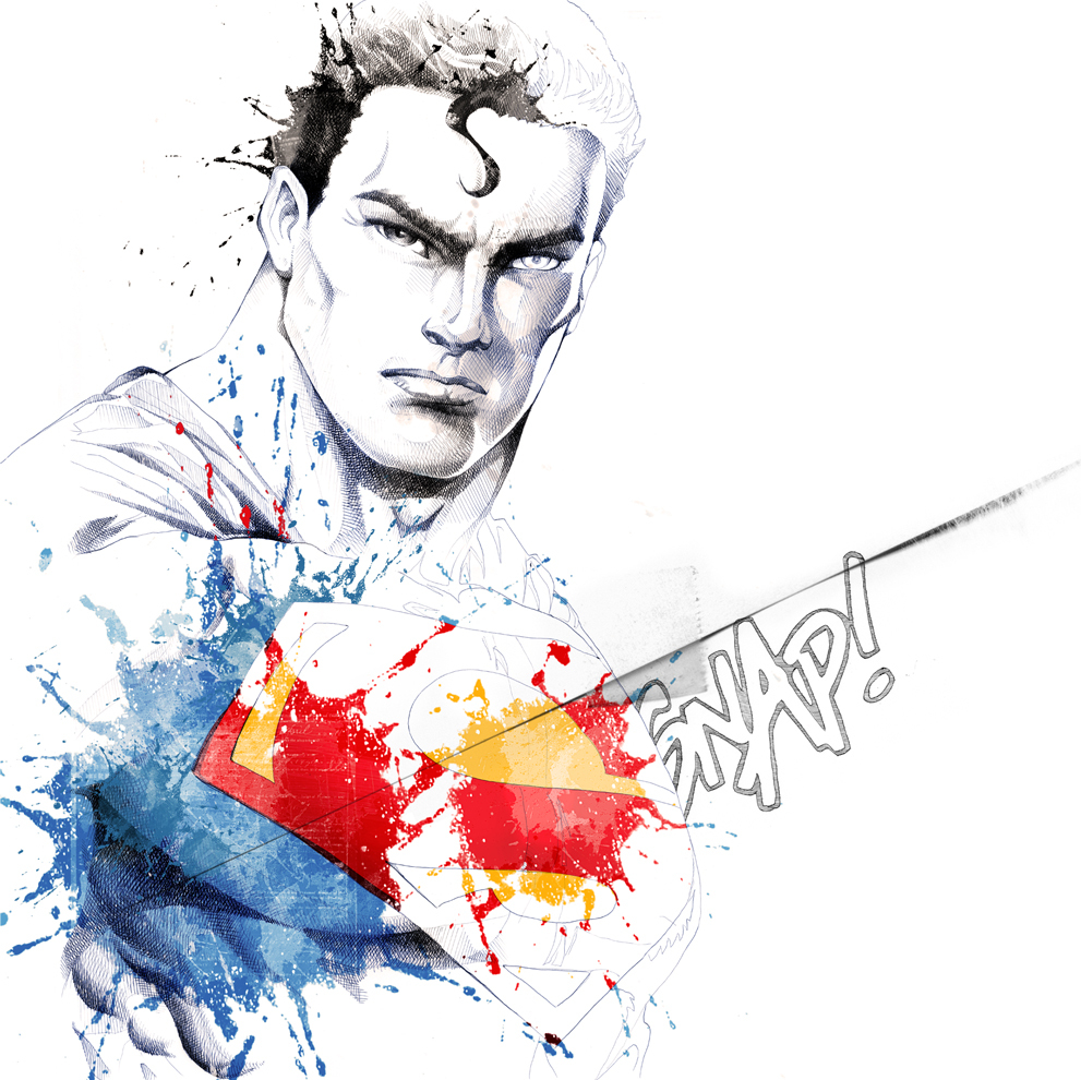 DC COMICS Illustrations - - Fribly