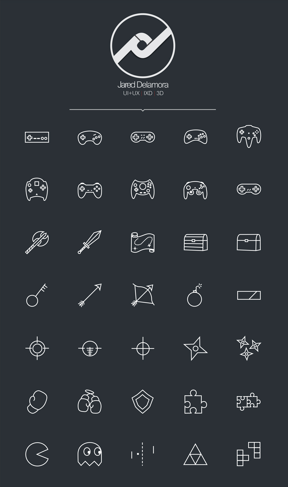 Free Game Icon Set - - Fribly