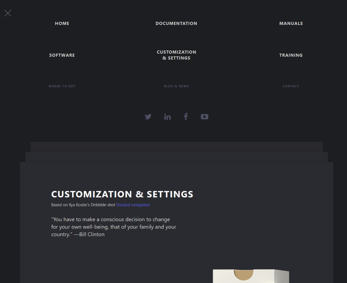 Page Stack Navigation - - Fribly