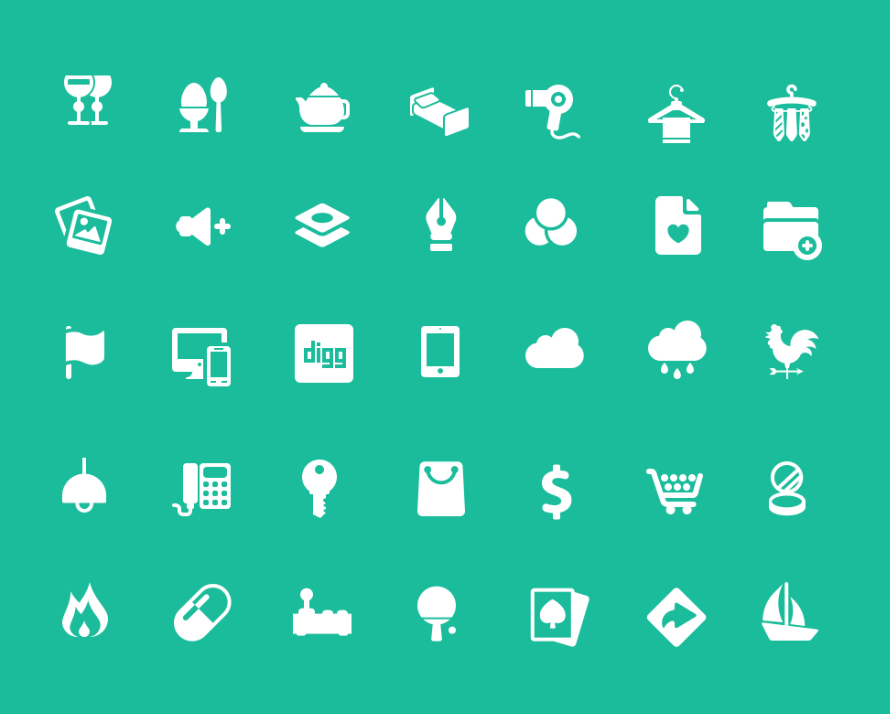 Free Solid Icons Pack - - Fribly