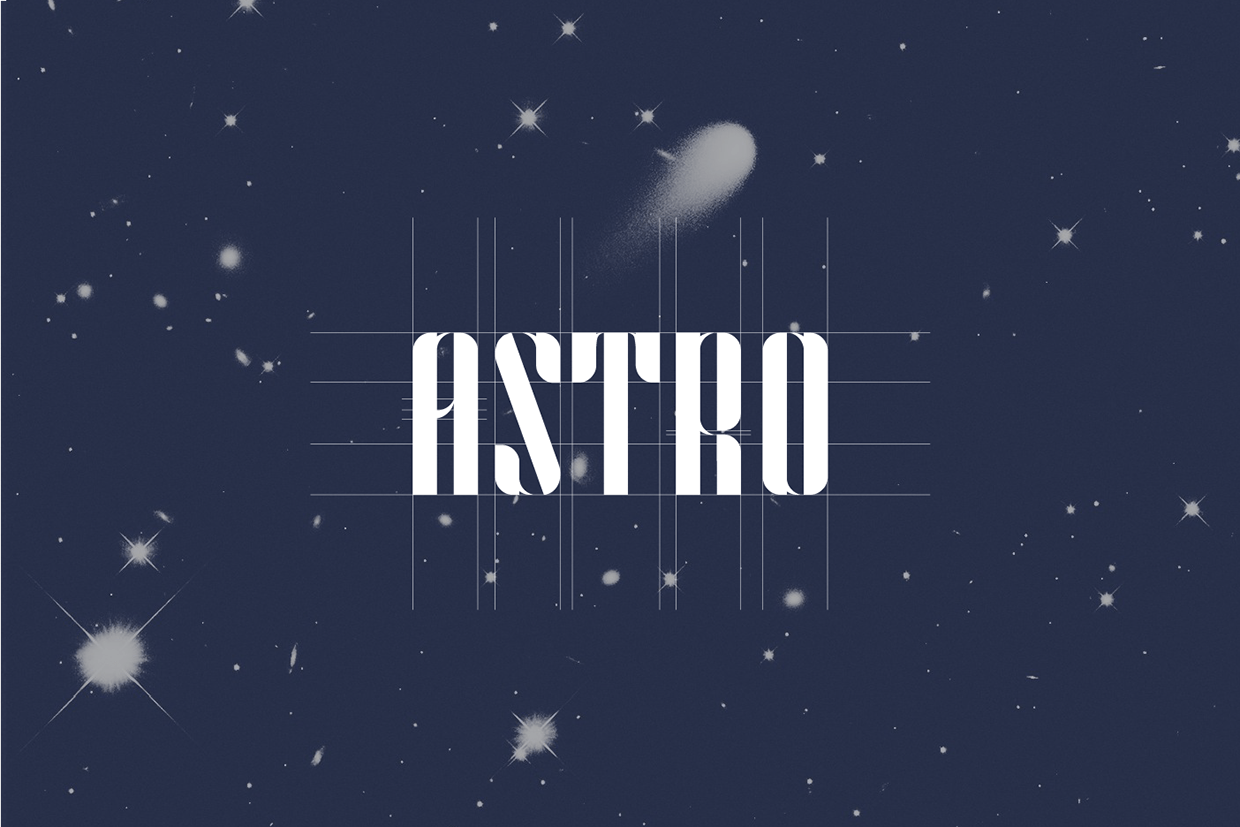 ASTRO Free Modular Typeface - - Fribly