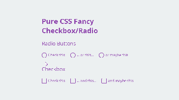 Pure CSS Tiny Switch - Checkbox / Toggle - - Fribly