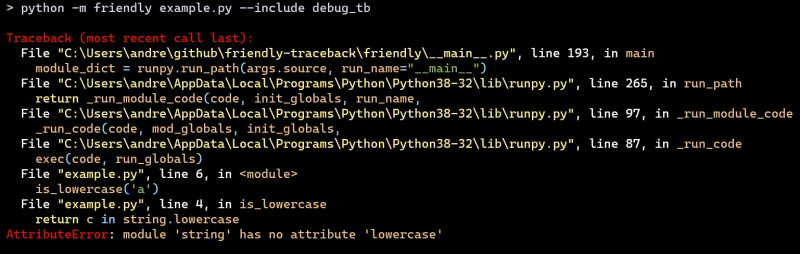 Multiple Tracebacks Friendly Traceback 0 3 142 Documentation - Geometric Image Collection - Retina Quality