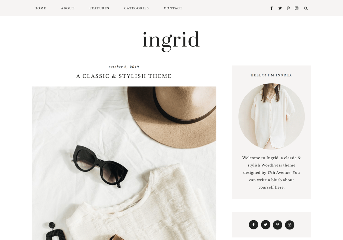 9 Best WordPress Themes for Fashion Blogs - FROM LUXE WITH LOVE