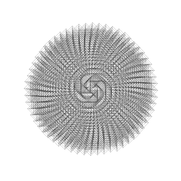 Phyllotaxis By Shiny | Fronkonstin