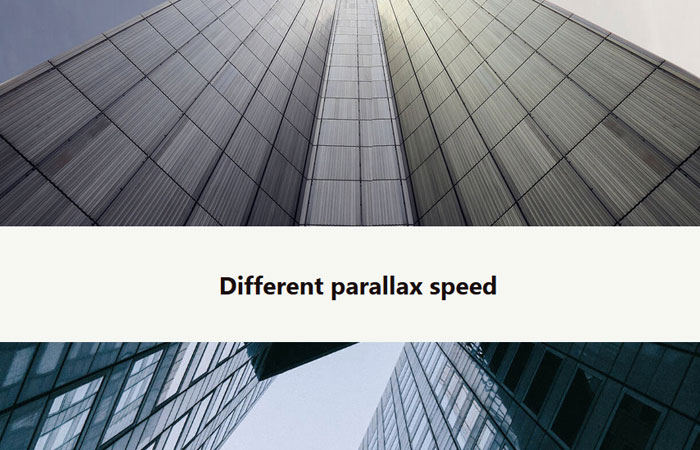Video Parallax Scrolling Background With Javascript