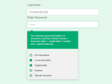 Jquery Password Validation While Typing Frontendscript