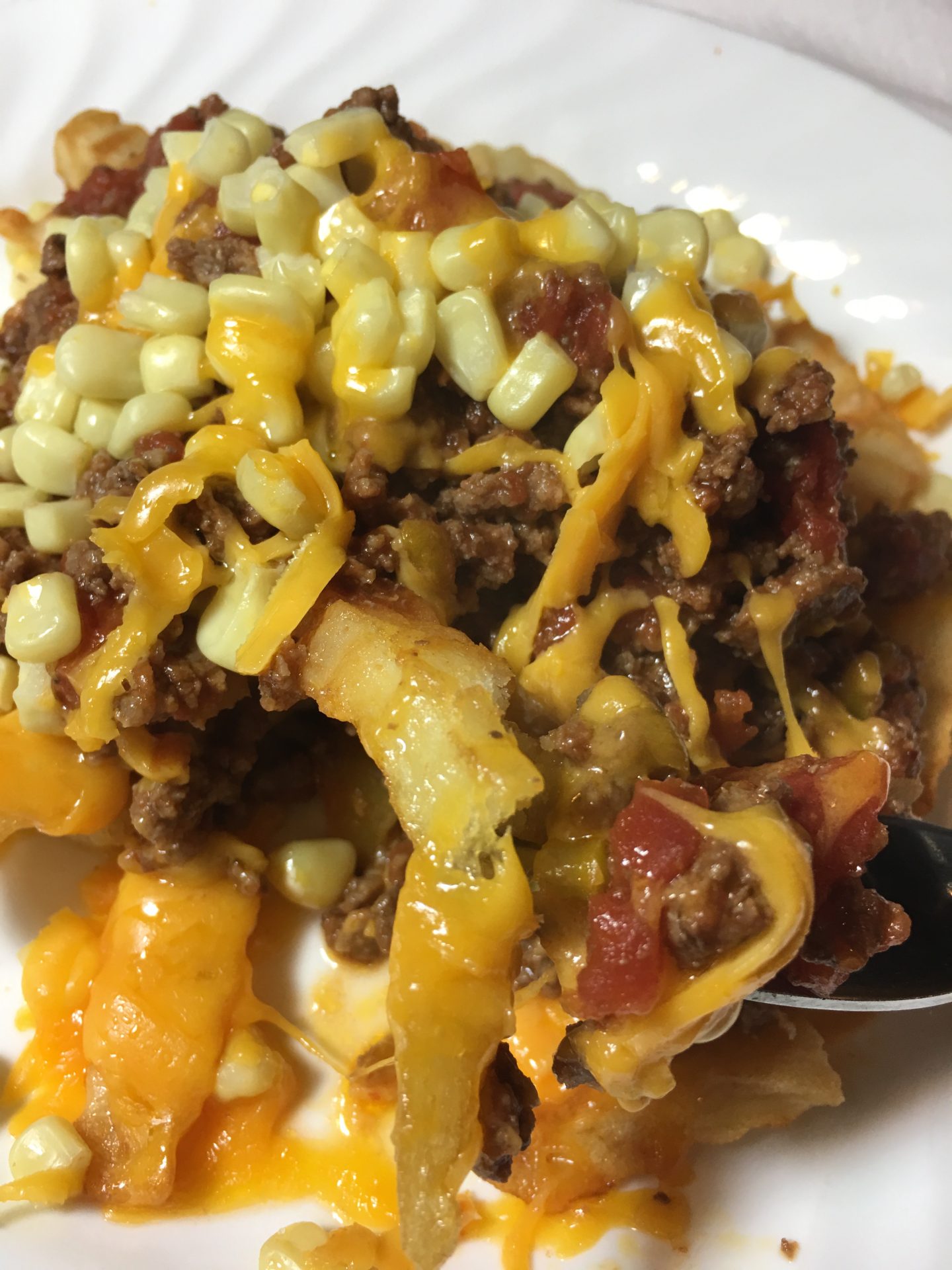 Loaded Layered Fries - FODMAP Free Mom