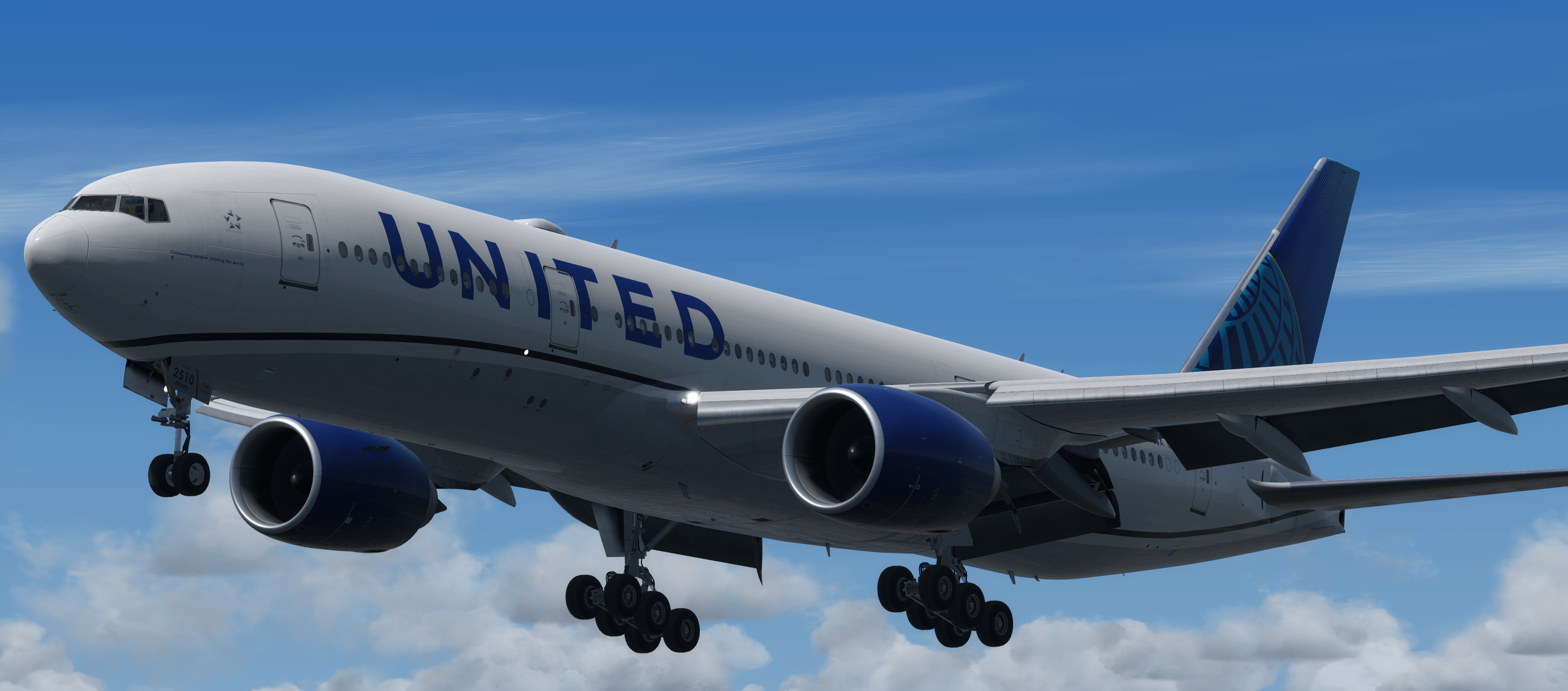 United Airlines Boeing 777-200 Evolve Livery – FSAI Repaints