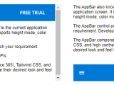 Angular Appbar Customizable Ui Component Syncfusion