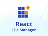React File Manager File Explorer Syncfusion