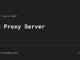 Cors Proxy Server Fulldroper S Personal Site