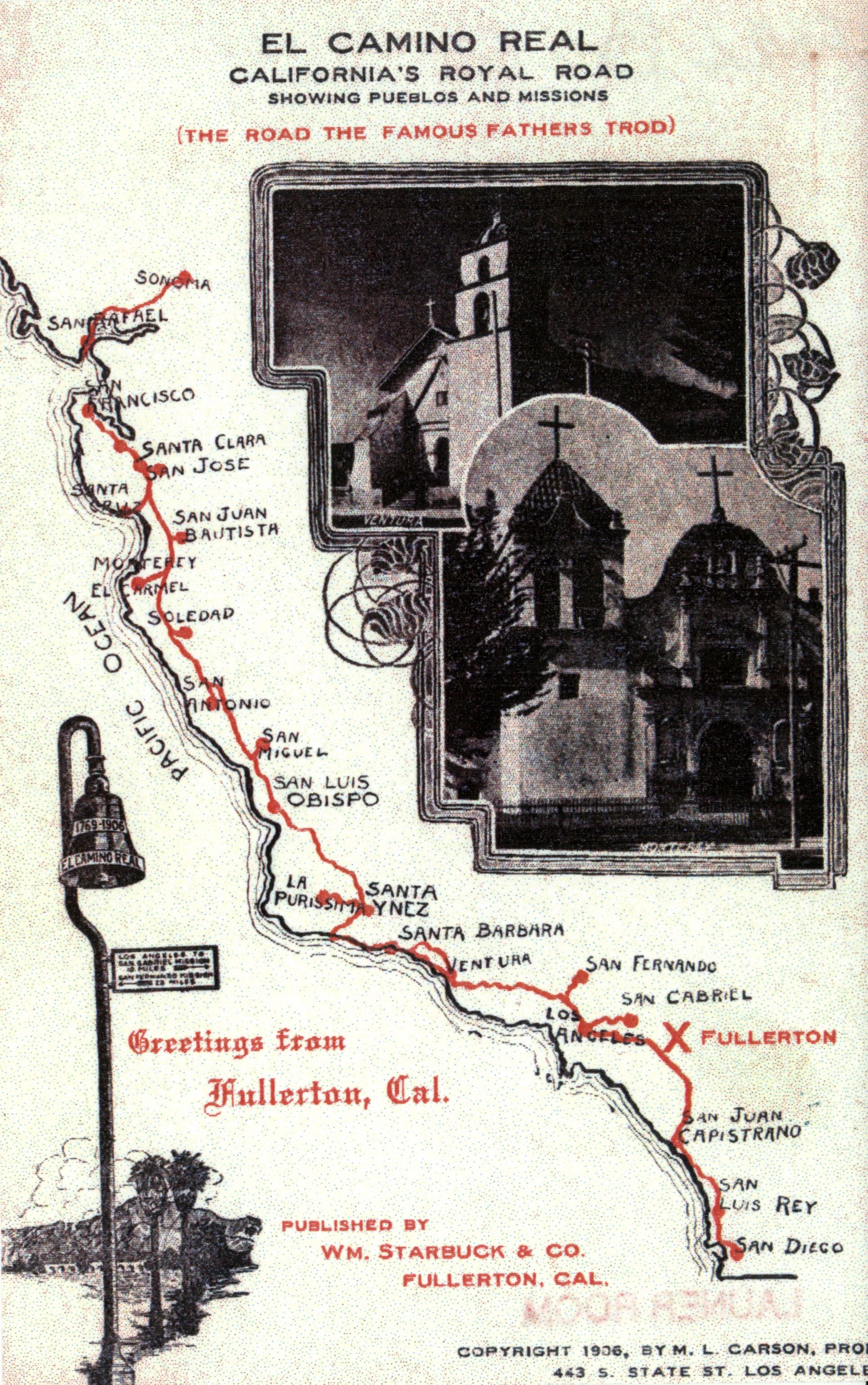 Local El Camino Real Bells Tell California History - Fullerton Observer