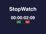 Build A Simplest Stopwatch Using Html Css And Javascript Full Code