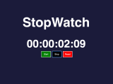 Build A Simplest Stopwatch Using Html Css And Javascript Full Code
