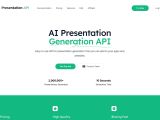 Presentation Api Api For Presentation Generation