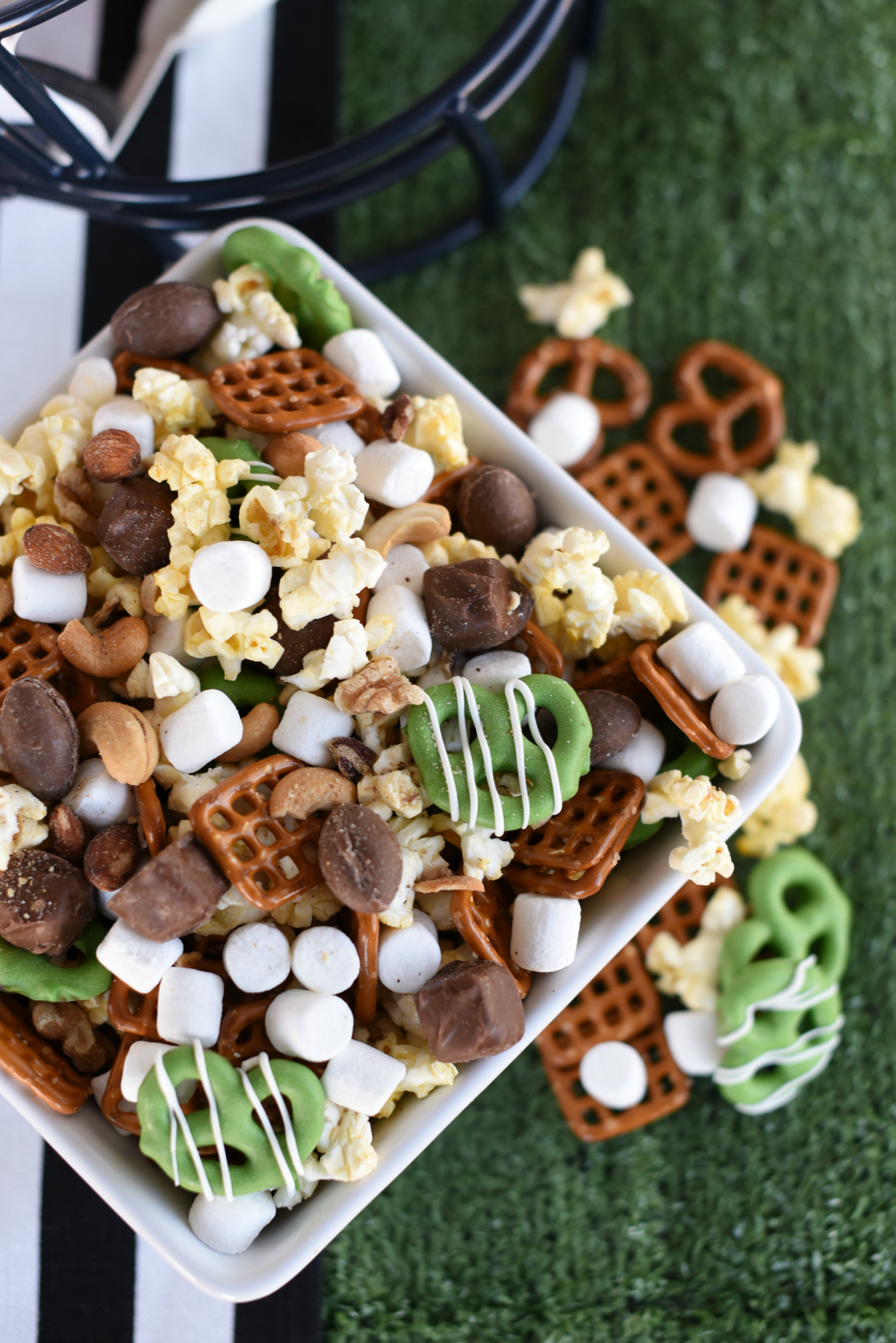 Winning Game Day Snacks: Football Party Mix – Fun-Squared