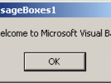 Visual Basic Functions The Message Box