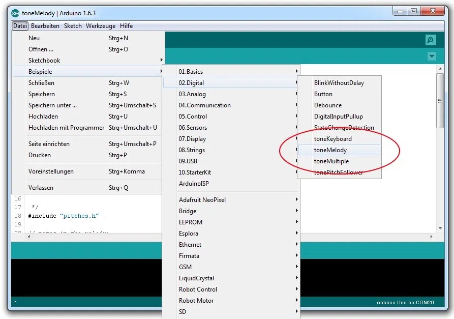 Nr.08 - Töne erzeugen | Funduino - Kits und Anleitungen für Arduino
