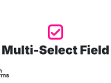 Multi Select Field Allow Users To Select Multiple Values From A List