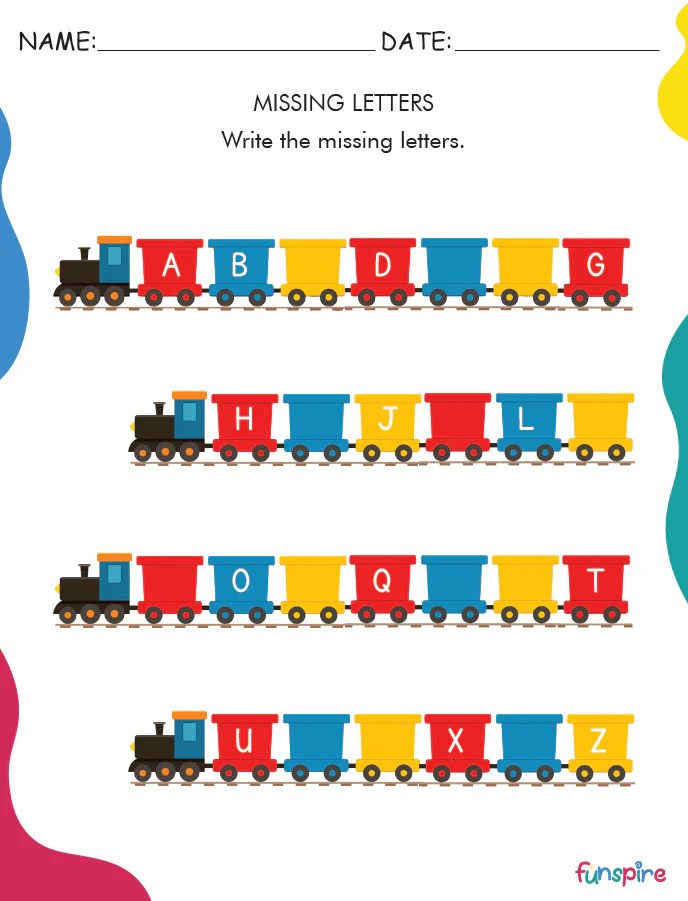 Missing Letters Funspire