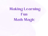 ёяно Making Learning Fun Math Magic ёящг Fun To Teach