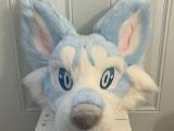 Husky Fursuit Head Unfinished