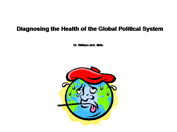 VI. Health of the Global Political System | Analyzing the Future