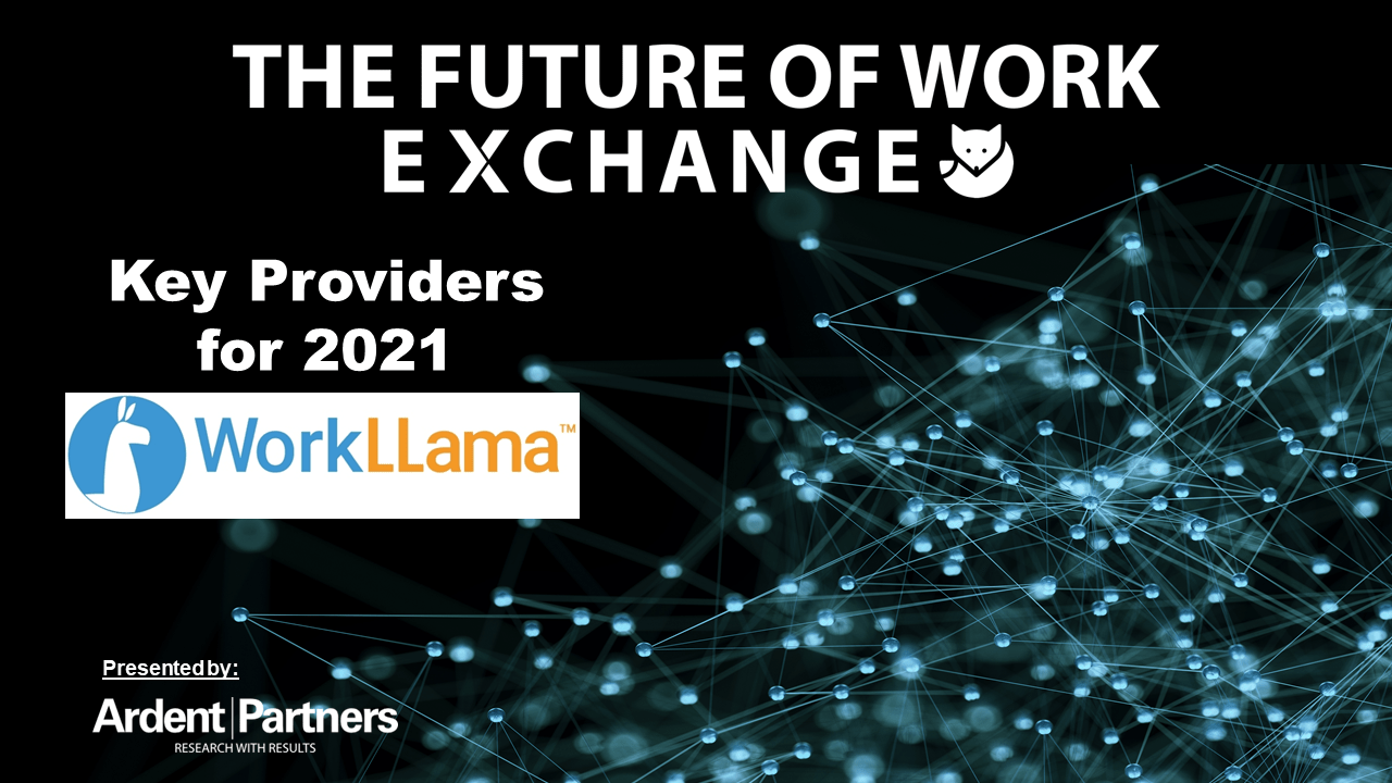 Key Providers for 2021: WorkLLama - The Future of Work Exchange