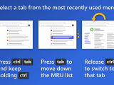Quickey Jump Between Recent Tabs In Chrome Via Keyboard Or Menu