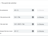 Quickey Jump Between Recent Tabs In Chrome Via Keyboard Or Menu