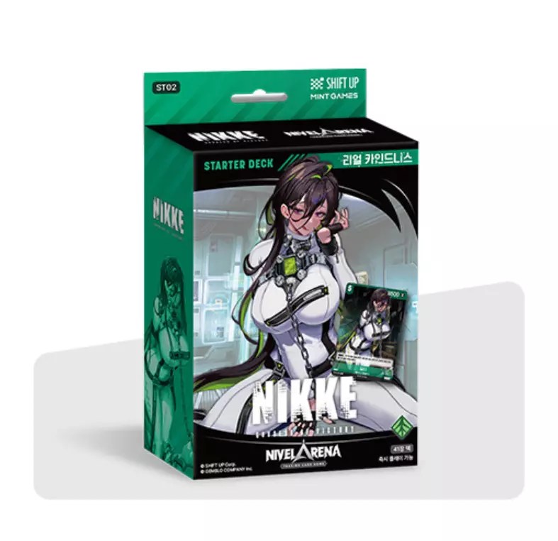 Nivel Arena Tcg Nikke Goddess Of Victory Starter Deck St02 Real Kin