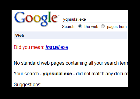 Google Search fail of the week | James's Blog