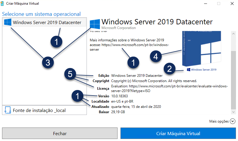 Hyper-V – Criar Galeria de Máquinas Virtuais Personalizadas – Hyper-V ...
