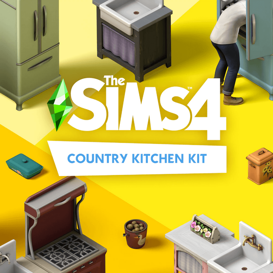 The Sims 4 Country Kitchen Kit ราคาถูกที่สุด - นักล่าเกมถูก