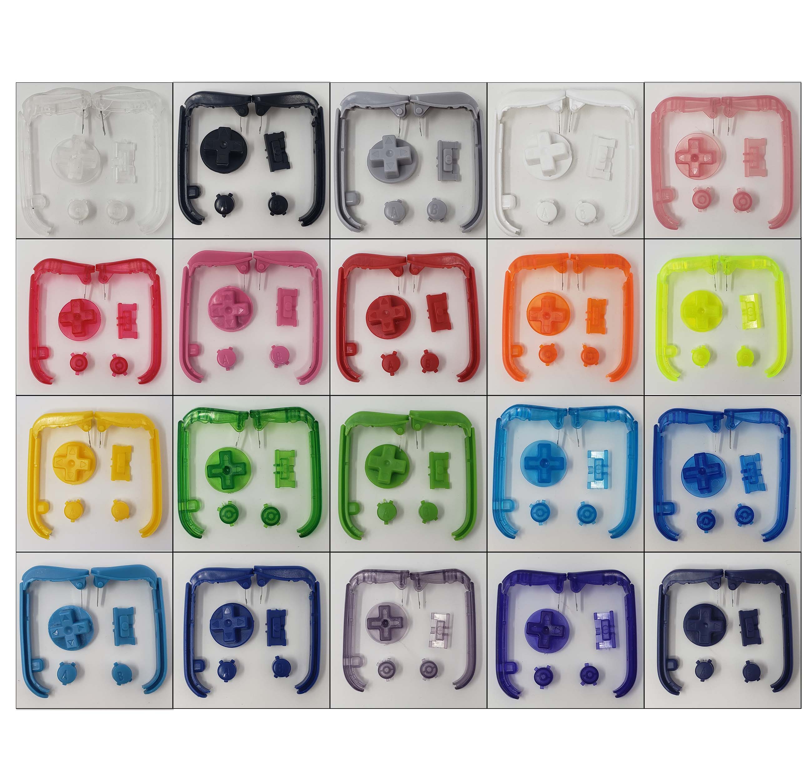 Genderfluid Pride Gameboy Advance Shell housing - Gamers4Gamers