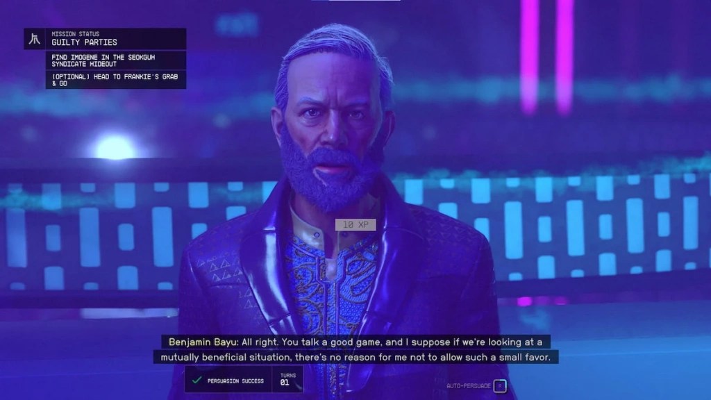 Starfield: Steal Kumiho's Slate Or Convince Benjamin Bayu - Gamer Tag Zero