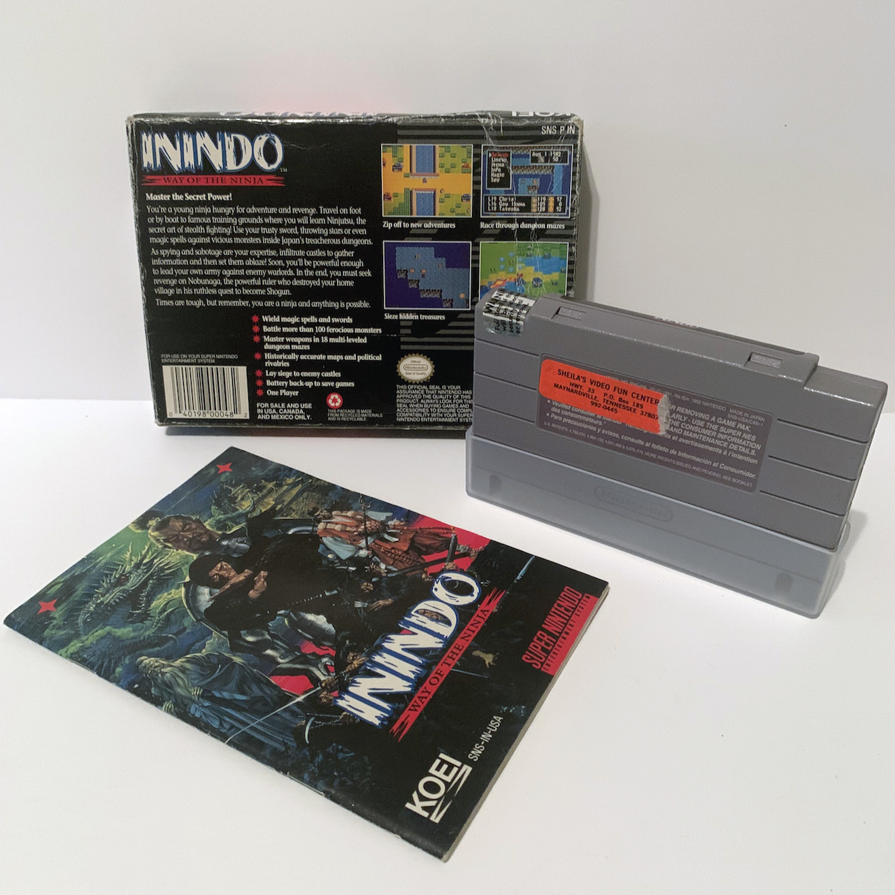 Inindo: The Way of the Ninja — Gametrog