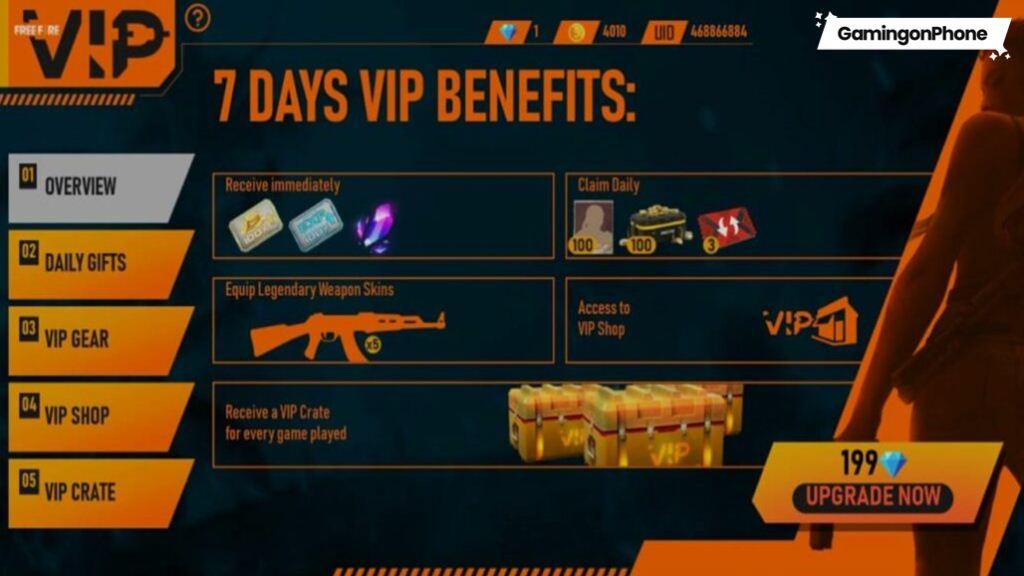 Free Fire is terminating the FF VIP Event Pass - GamingonPhone