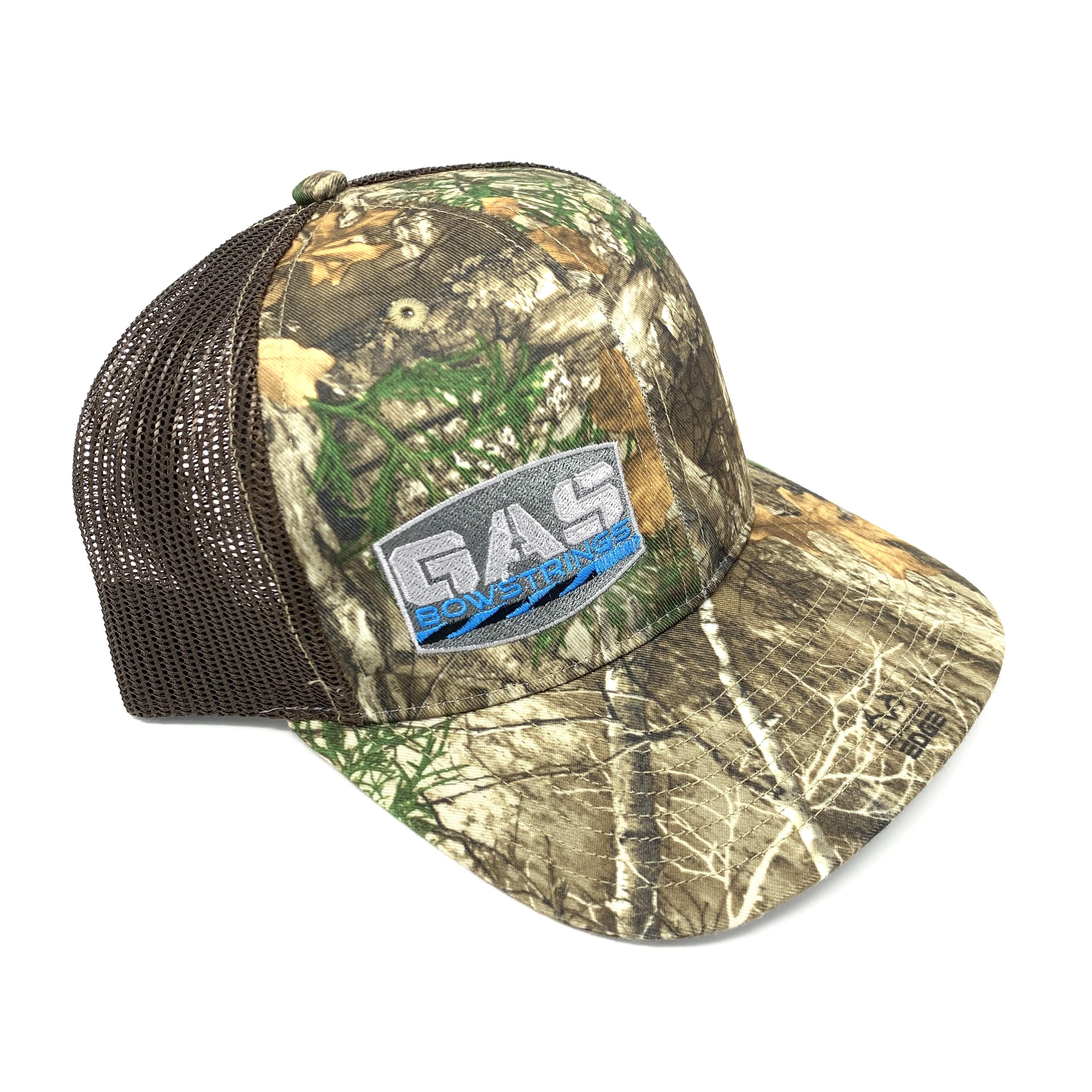 GAS Camo Hat, Realtree Edge – GAS BOWSTRINGS