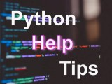 Python Help Tips